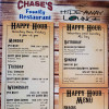 Menu | Chase's Family Restaurant & Hide-Away Lounge